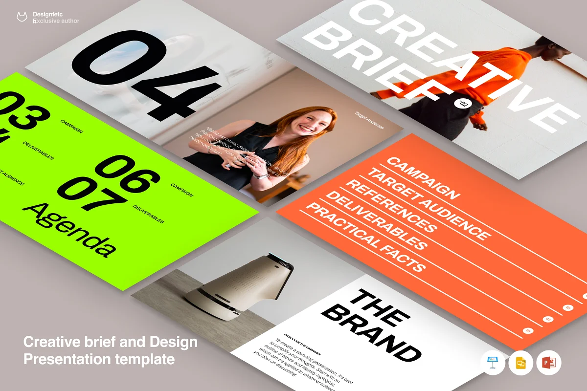 Creative Brief & Design Template V2 - VVLoveDesign